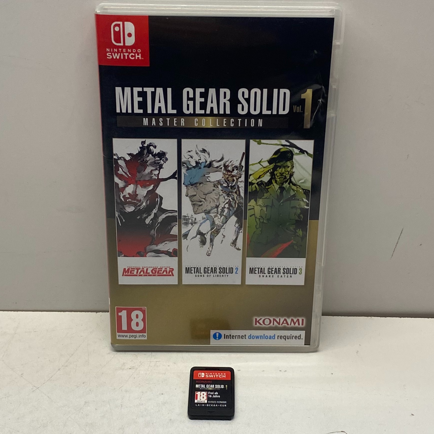 Pre-owned Metal Gear Solid Master Collection Vol 1 for Nintendo Switch ...